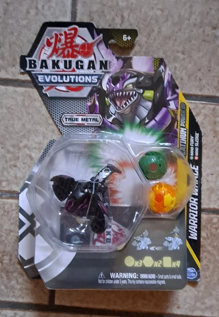 BAKUGAN PLATINUM WARRIOR Whale Platine Nano Fury Sledge Metal NEUF ...