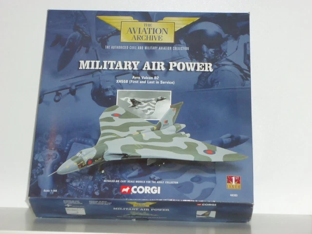 CORGI AVIATION ARCHIVE Avro Vulcan B2 XH558 (First and last in service ...