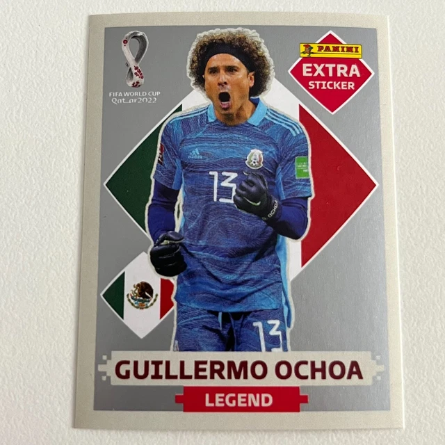 PANINI FIFA WORLD Cup WM 2022 Qatar Guillermo Ochoa Extra Sticker ...