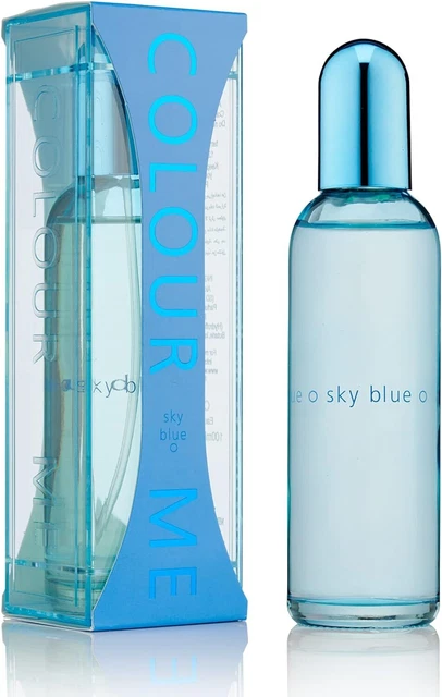 COLOUR ME SKY Blue Perfume for Women. 100ml Eau de Parfum. Luxury ...