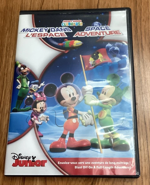 DISNEY JUNIOR MICKEY Mouse Clubhouse Space Adventure DVD + Digital Disc ...
