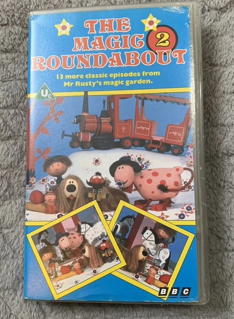 THE MAGIC ROUNDABOUT 2 Vintage Childrens VHS Video Cassette Tape £9.99 ...
