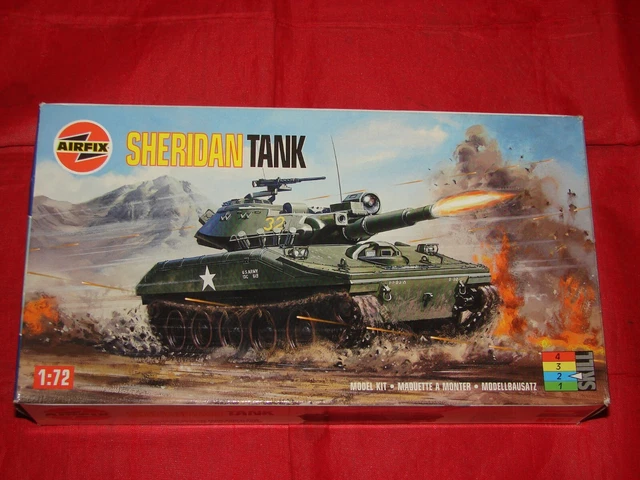 AIRFIX 1/72 MAQUETTE Sheridan Tank 02311 Neuf Boite EUR 20,00 - PicClick FR