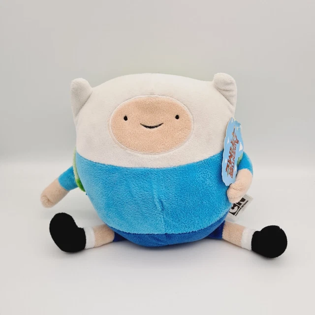 ADVENTURE TIME CHUNKY Finn Plush 10" Soft Toy Gosh! Designs Rare Tags £ ...