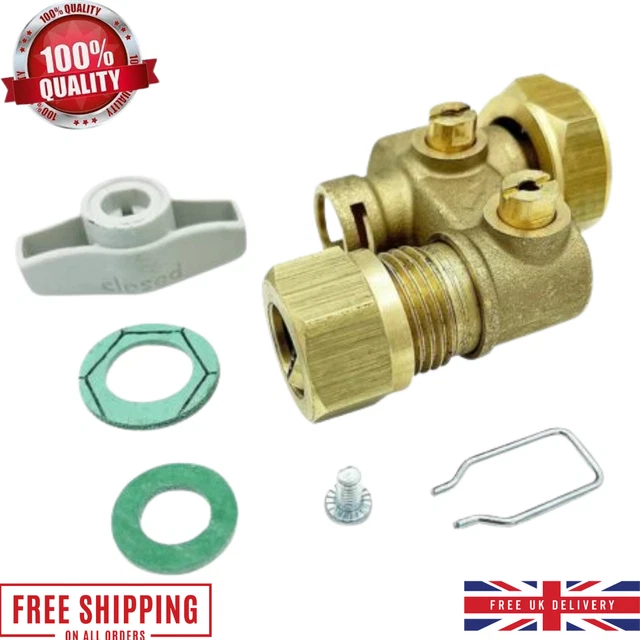 VAILLANT ECOTEC PLUS Pro Cold Water Inlet Valve For Filling Loop £34.45 ...