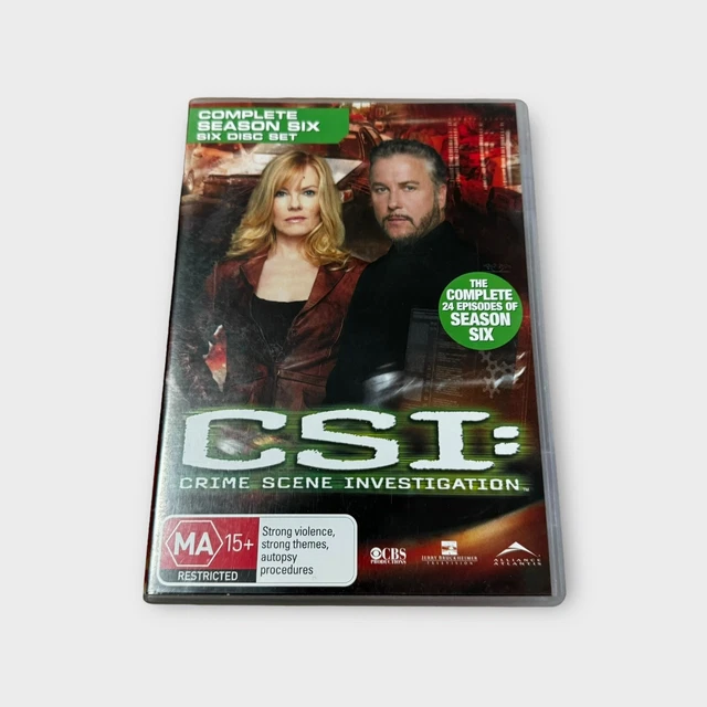 CSI: CRIME SCENE Investigation Complete Season Six William Peterson ...