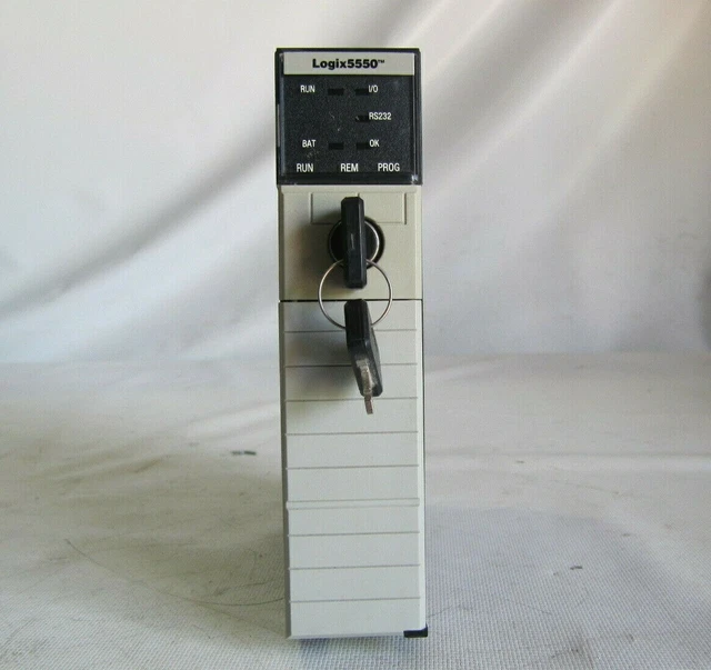 ALLEN-BRADLEY CONTROLLOGIX 5550 Unità processore PLC Cat. 1756-L1 Ser A ...