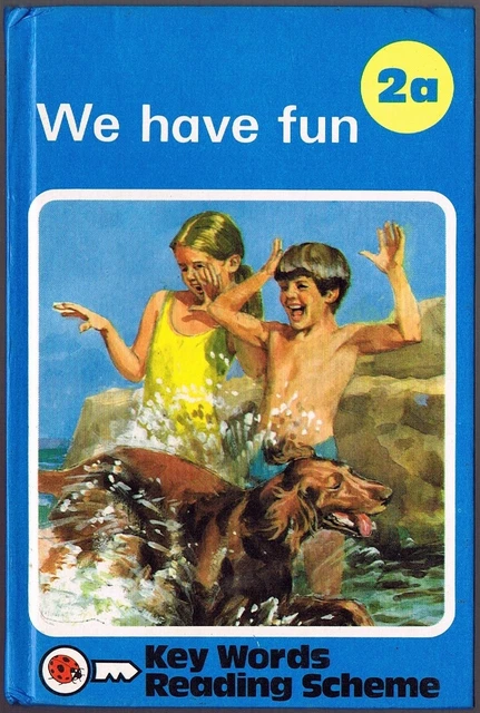 VINTAGE LADYBIRD KEY WORDS READING SCHEME BOOK 2a: WE HAVE FUN : PETER ...