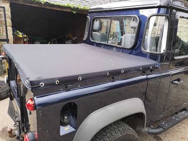LAND ROVER DEFENDER 110/90 Double Cab Tonneau Soft Canvas PVC Coated ...