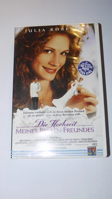 DIE HOCHZEIT MEINES besten Freundes Julia Roberts VHS VIDEO Kassette EUR 1,00 - PicClick DE