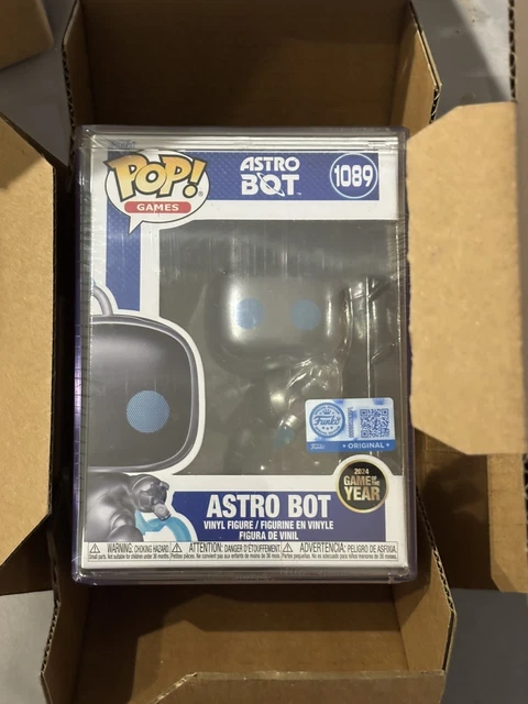 FUNKO POP GAMES Astro Bot Vinyl Figure - Astrobot #1089 Inc Hardstack ...