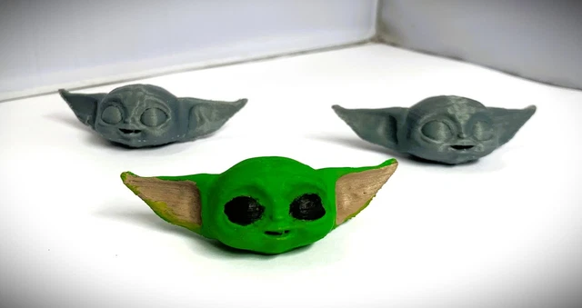 BABY YODA GROGU Star Wars Mandalorian Toothpaste Topper 3D printed £4. ...