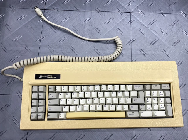 ZENITH DATA SYSTEMS Mechanical Keyboard Green Switches XT Vintage $161. ...