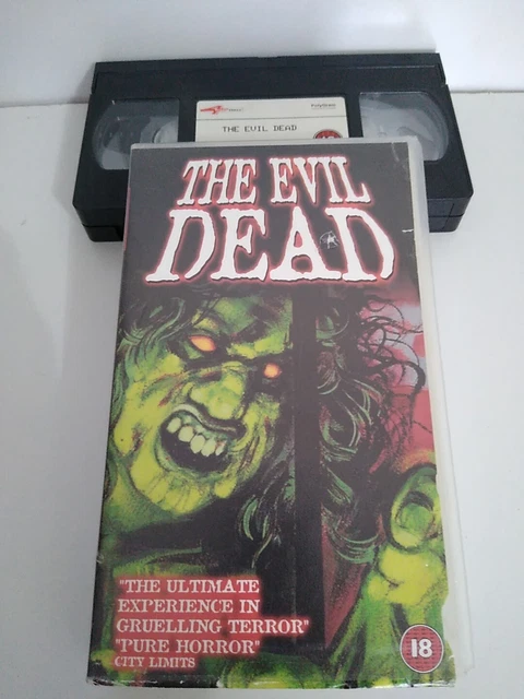 THE EVIL DEAD VHS Video Tape 100% Play Tested Army Of Darkness RARE ...