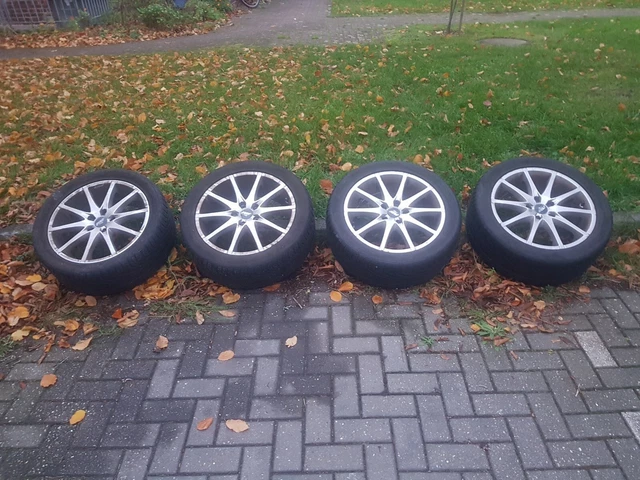 AUDI VW SEAT SKODA FORD 17 Zoll ALUFELGEN KBA 45493 PLW - 1 Satz = 4 ...