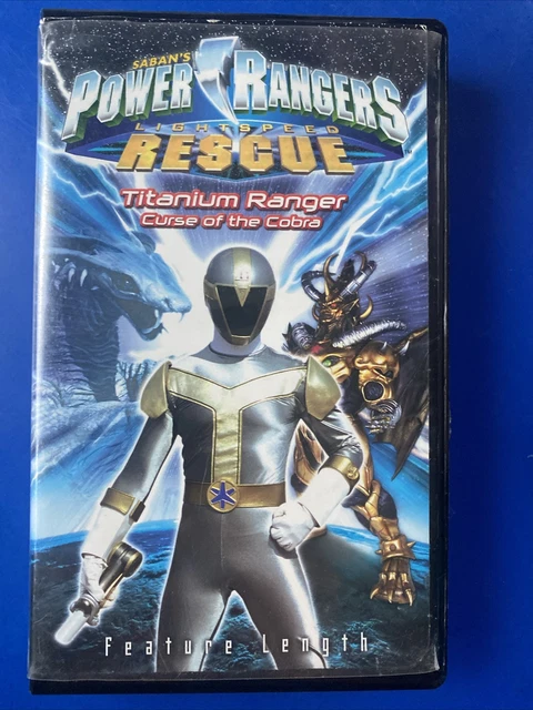 SABAN'S POWER RANGERS Lightspeed Rescue Titanium Ranger Fox Kids Video ...