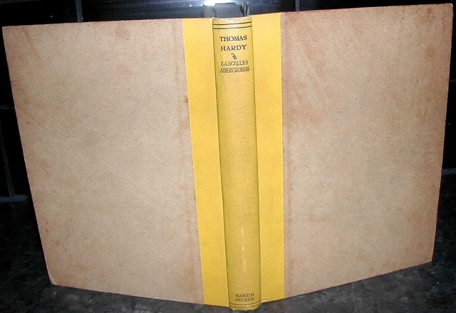 THOMAS HARDY LASCELLES Abercrombie 1927 Limited Ed Critical Study ...