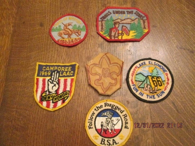 SIX VINTAGE 1960S Boy Scout Patches Camporee 1969 Trees of Mystery Rugged Road $19.54 - PicClick AU