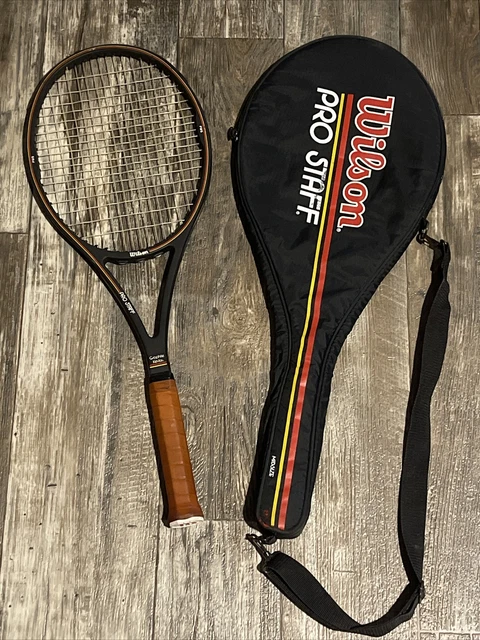 WILSON PRO STAFF Midsize PWS 4 1/2 L4 Graphite Tennis Racquet St ...