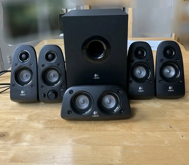 LOGITECH Z506 5.1 Surround Sound Speaker System £47.50 - PicClick UK
