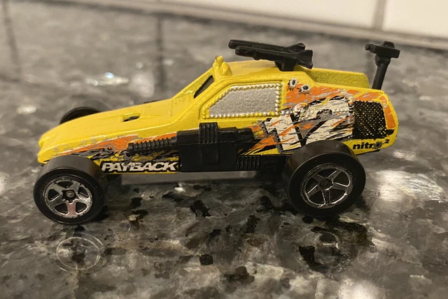 VINTAGE HOT WHEELS Mattel 1982 Thailand Nitro Payback Rockets Machine ...
