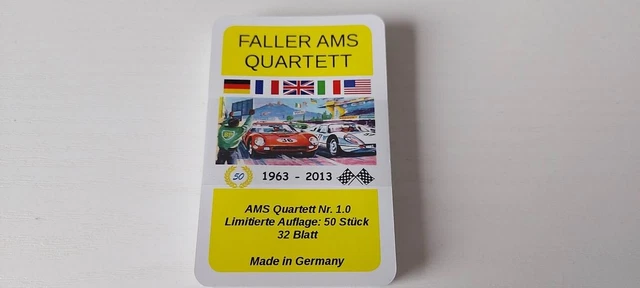 FALLER AMS QUARTETT "50 Jahre" limitierte Auflage 50 Stück ...