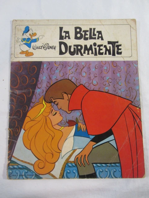 BOOK 1972 (SPANISH) Disney LA BELLA DURMIENTE (Sleeping Beauty) EUR 14 ...