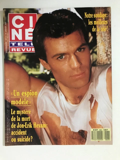 CINE REVUE N°3/1988-JON ERIK HEXUM-ROBERT STACK-HARRY HAMLIN-DOROTHEE ...