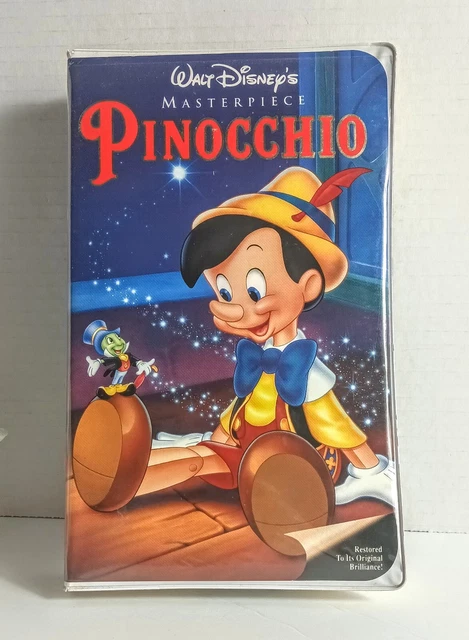 Walt Disneys Masterpiece Pinocchio Vhs Tape Movie Eur 922 Picclick Fr 9017