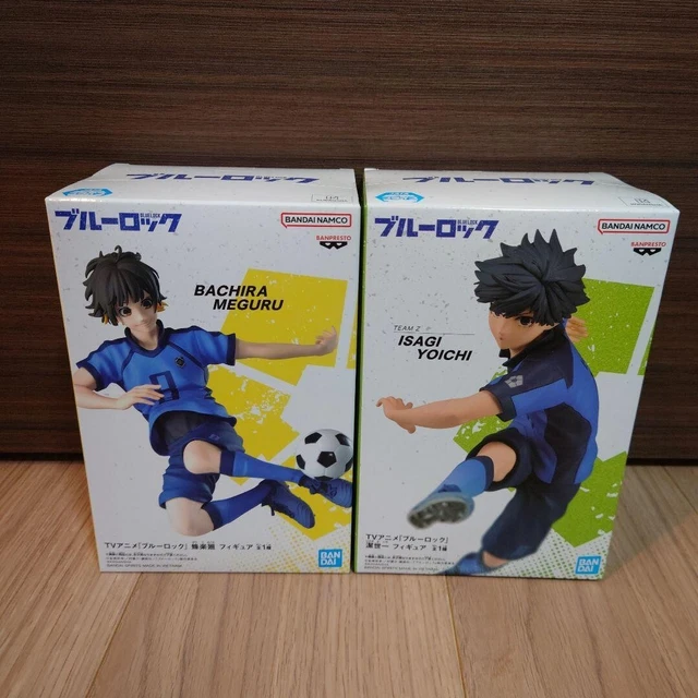 BLUE LOCK FIGURE Yoichi Isagi Meguru Bachira set Bandai Japan original ...