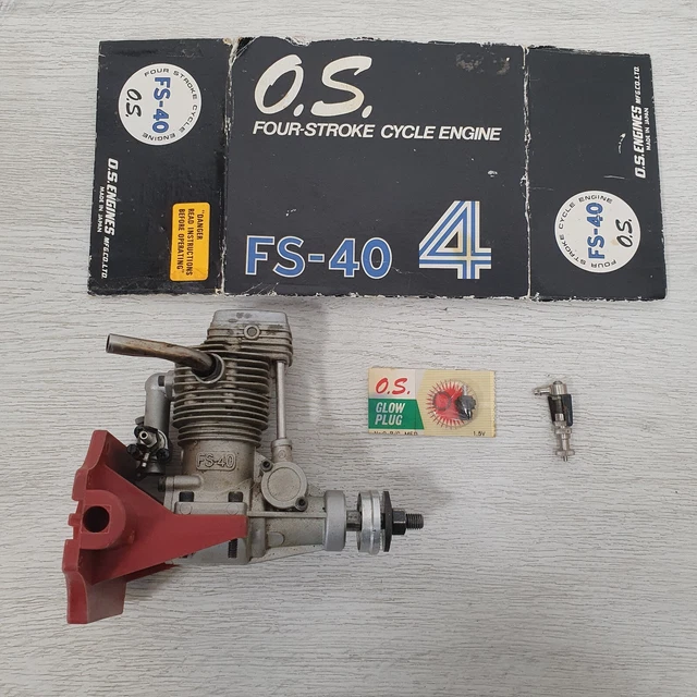 VINTAGE OS FS-40 Four Stroke Cycle Aircraft Engine - D6 £99.99 ...