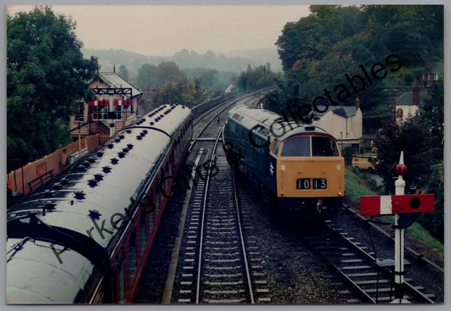 TRAIN PHOTOGRAPH OF Railway Locomotive BR Class 52 D1013 Western Ranger ...