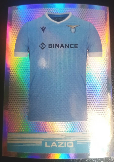 FIGURINA CALCIATORI PANINI 2021-22 2022 Maglia Kit Uniform Lazio n 258 ...