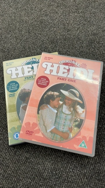 THE ORIGINAL HEIDI part 1 & 2 on DVD CG A14 £9.99 - PicClick UK
