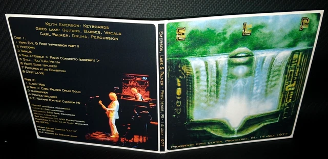 EMERSON LAKE & Palmer Providence 1977 Gate Fold 2CD Package NEW £13.69 ...