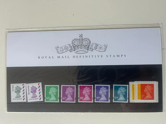 PRESENTATION PACK royal mail definitive stamps pack No 86 £12.92 ...