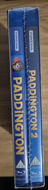 PADDINGTON BEAR PART 1 and 2 TWO MOVIE FILM DOUBLE PACK Blu Ray New UK ...
