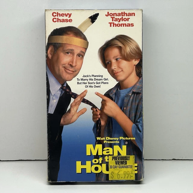 MAN OF THE House VHS 1995 Disney Video Tape Chevy Chase Taylor Thomas ...