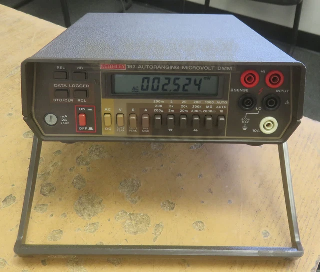 KEITHLEY 197 AUTORANGING Microvolt DMM Digital Multimeter $139.99 ...