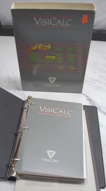RARE ATARI 800 Visicalc Software Package £75.84 - PicClick UK
