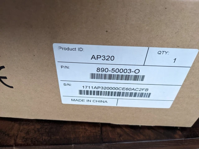 MERU NETWORKS AP320 Wireless Access Point WAP 2.4 & 5.0 GHZ $40.24 ...