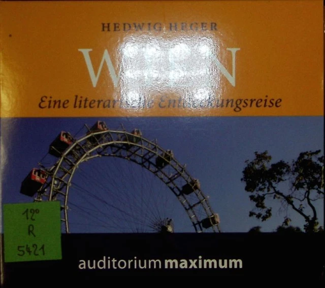 WIEN. EINE LITERARISCHE Entdeckungsreise. Heger, Hedwig , EUR 7,90 ...