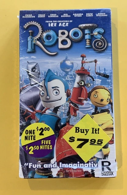 20TH CENTURY FOX Robots 2005 Shrink VHS Tape Tested £11.06 - PicClick UK