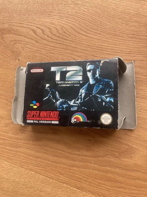 T2 TERMINATOR 2 Judgment Day Nintendo SNES inkl. OVP und Anleitung EUR ...