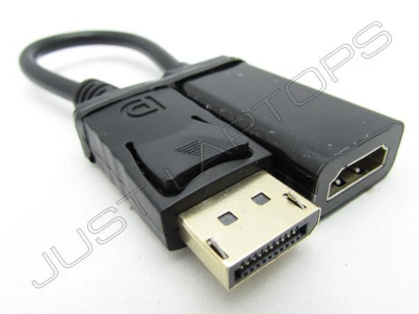 NUEVO DISPLAYPORT MACHO A HDMI Hembra Adaptador Cable para Dell D3100 ...
