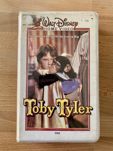 TOBY TYLER VHS Walt Disney Home Video - Vintage OOP Rare HTF 1959 ...