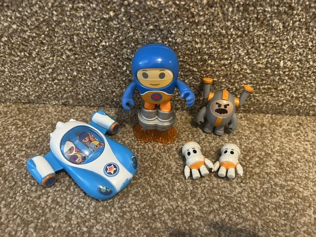 CBEEBIES GO JETTERS Grand Master Glitch Bundle Etc 2x Grimbots Click On ...