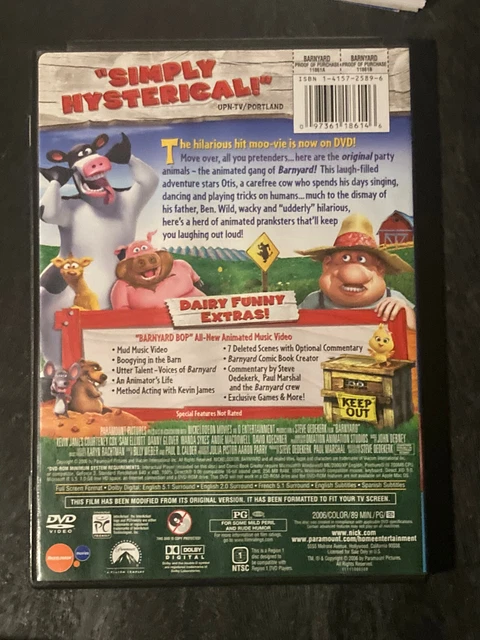 BARNYARD - THE Original Party Animals (Full Screen Edition) - DVD ...