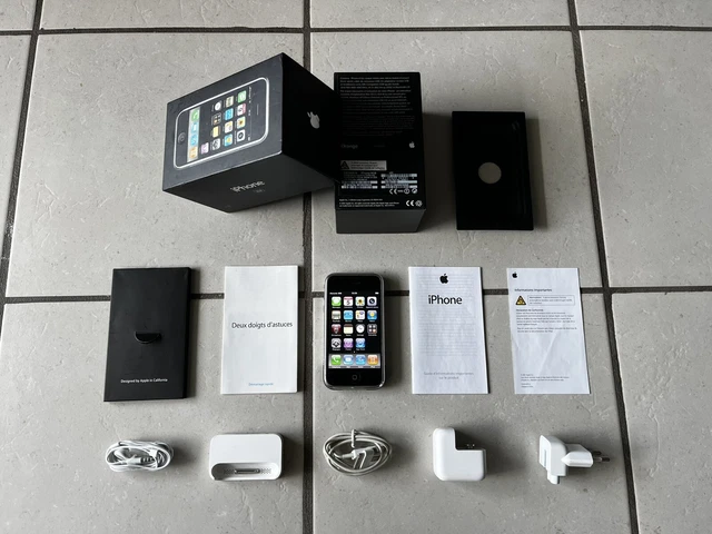 IPHONE 2G EDGE v1 + boite d’origine complète EUR 485,00 - PicClick FR
