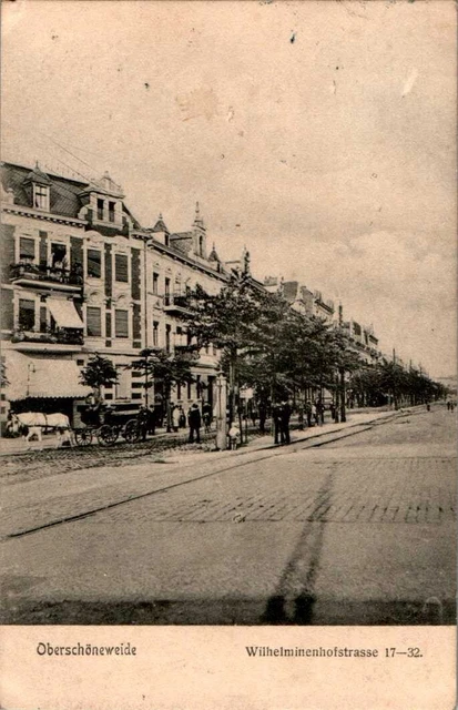 AK GRUSS AUS Berlin Oberschöneweide Wilhelminenhofstr 17-32 Geschäfte Häuser1910 EUR 10,00 ...